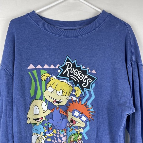Nickelodeon | Tops | Nickelodeon Sweater Womens Large Rugrats Purple ...